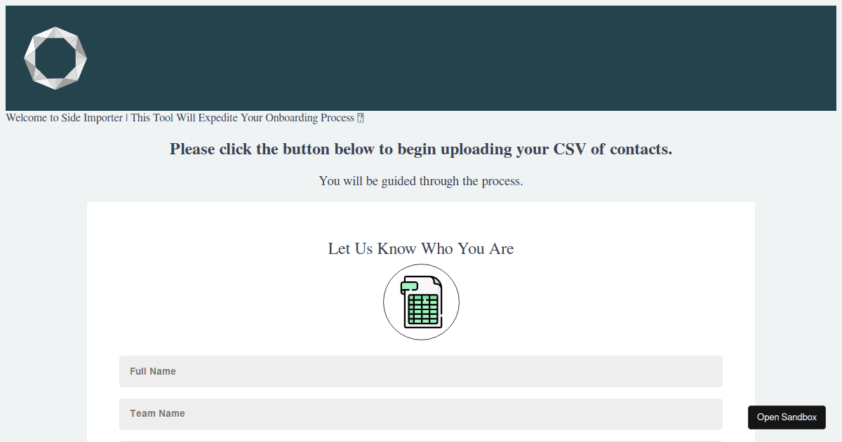 top-agent-importer (forked) - Codesandbox