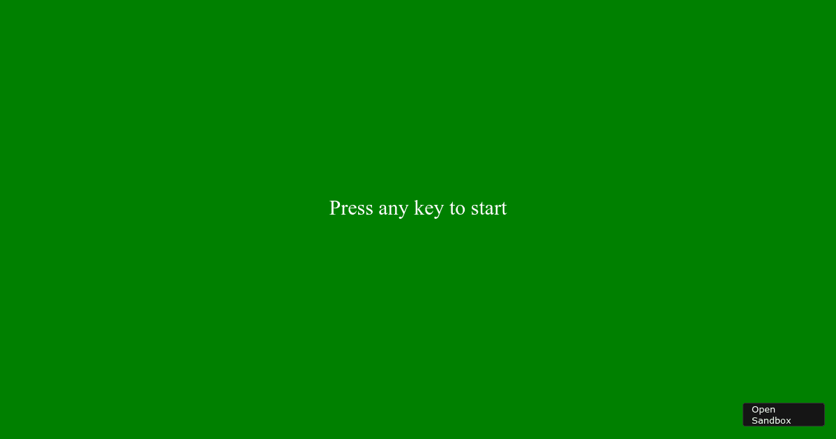 reaction-game - Codesandbox