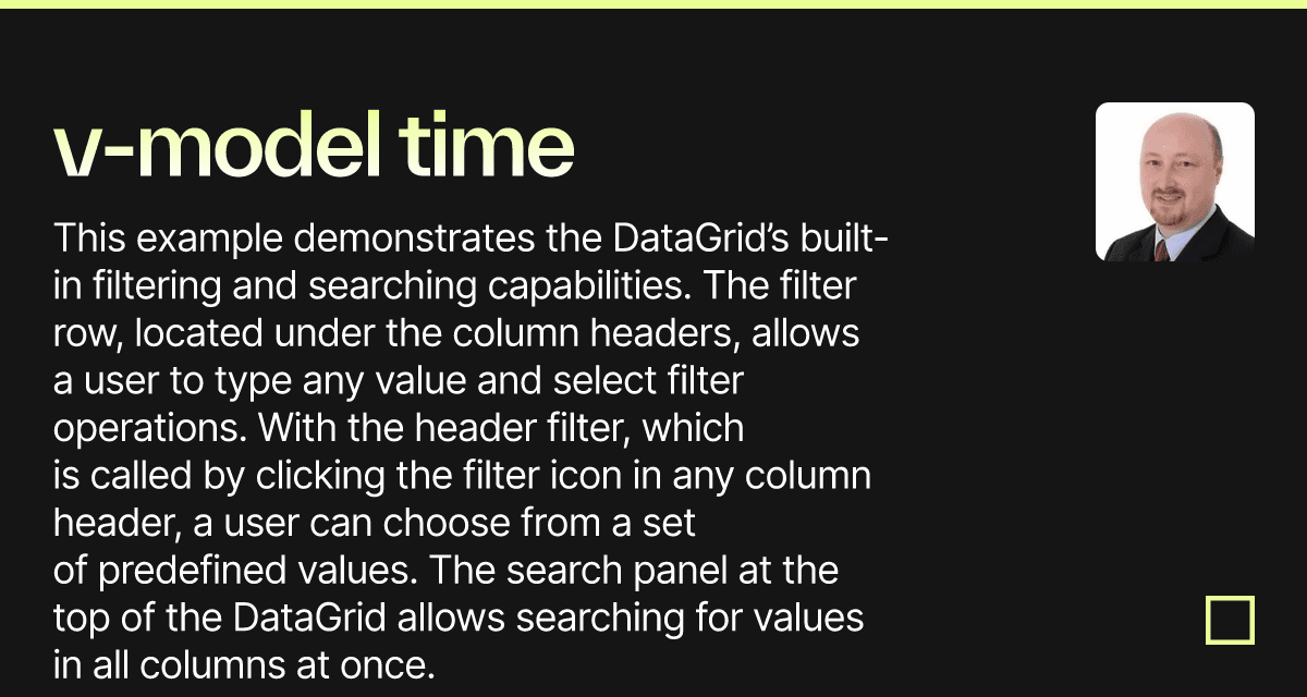v-model time - Codesandbox
