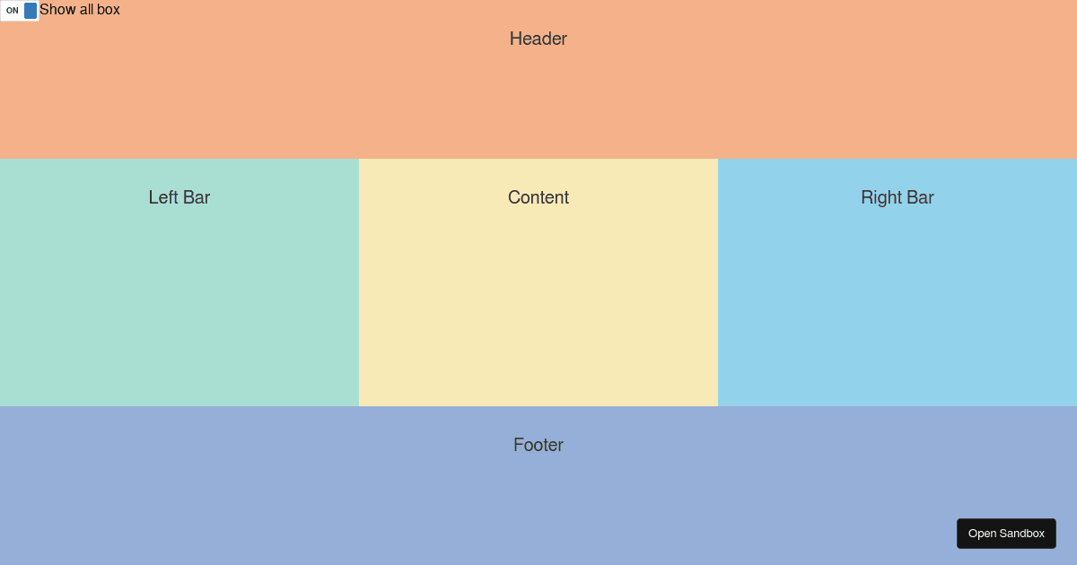 Overview Devextreme Responsive Box Forked Codesandbox