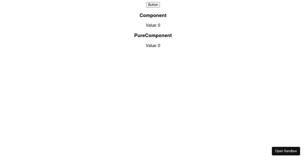 component-x-purecomponent - Codesandbox