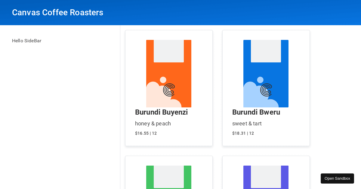 Canvas Kit Compound Components Workshop - Codesandbox