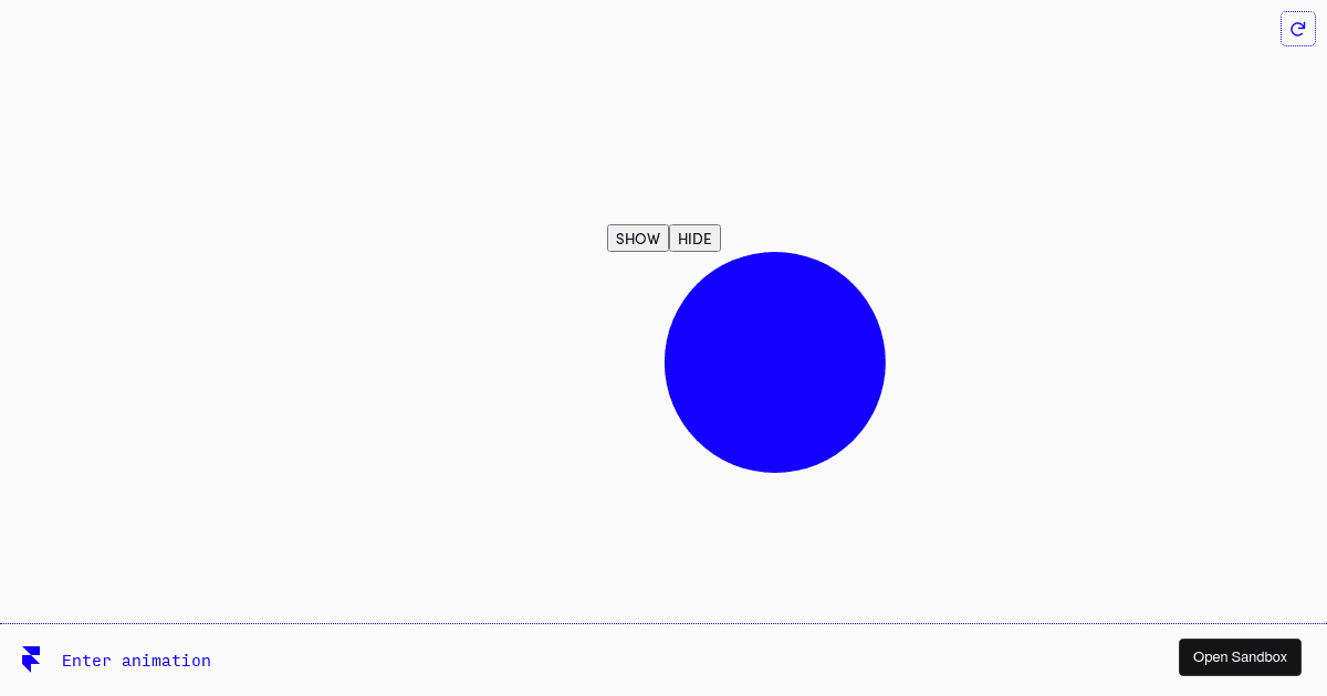 Framer Motion Enter Animation Forked Codesandbox 