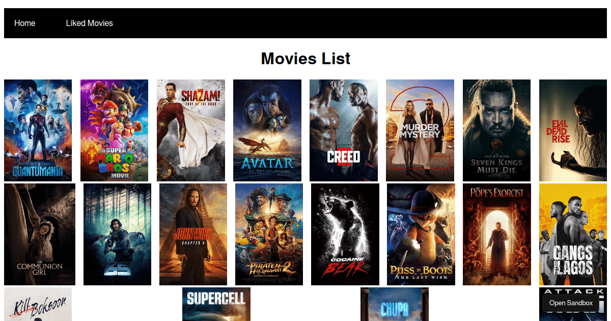 movies-example-app - Codesandbox
