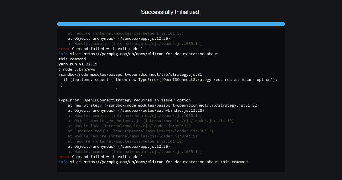 alexpavlov/bindid-express-passport - Codesandbox