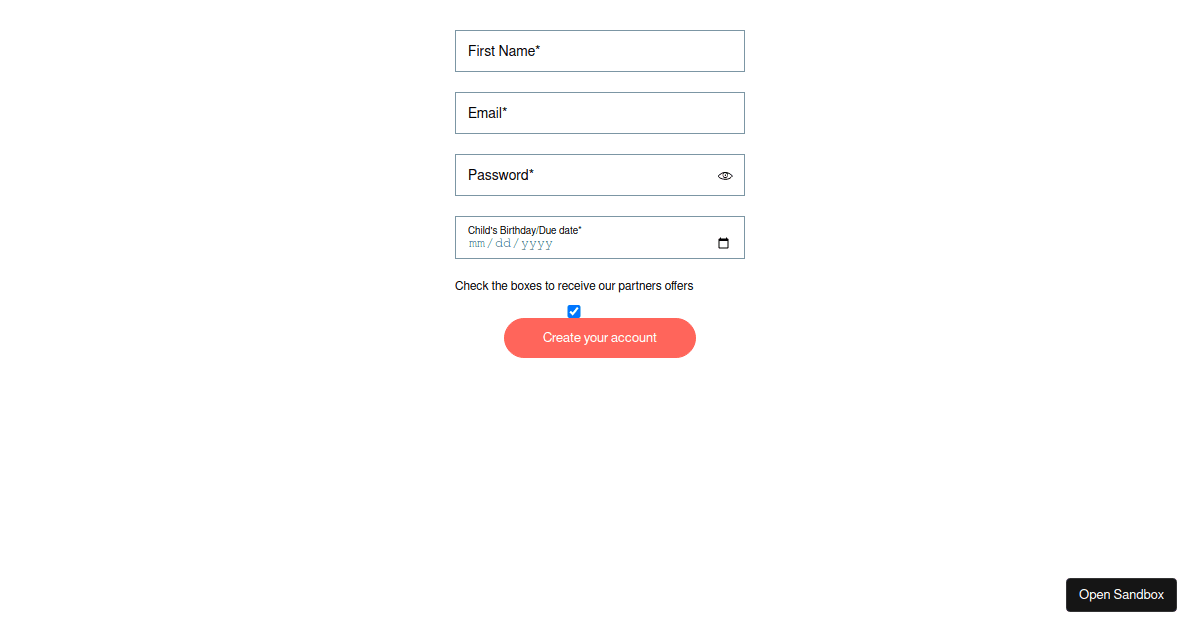 formik - Codesandbox formik - Codesandbox