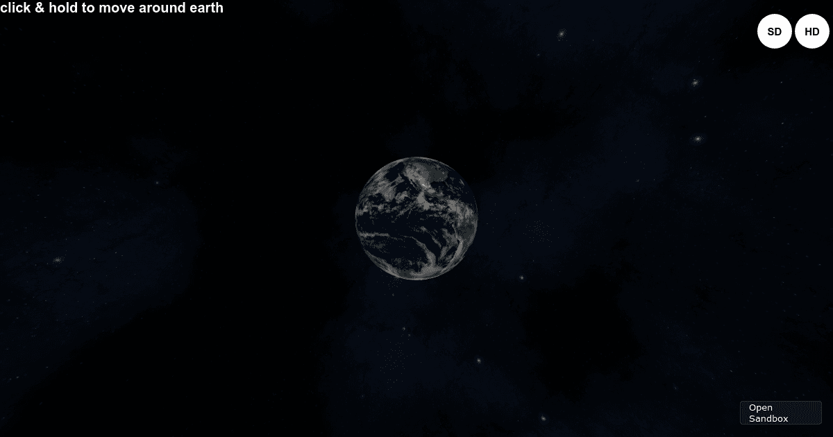 3D Earth three.js demo (forked) - Codesandbox 3D Earth three.js demo (forked) - Codesandbox