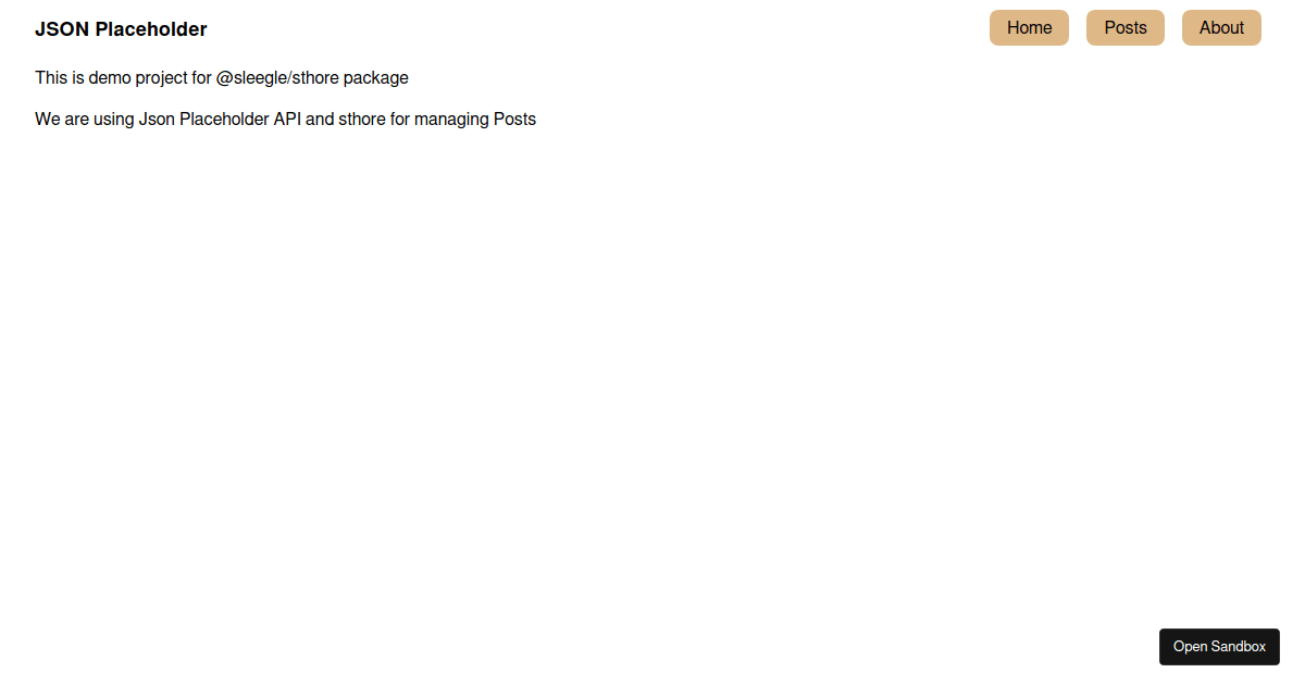 jsonplaceholder - Codesandbox
