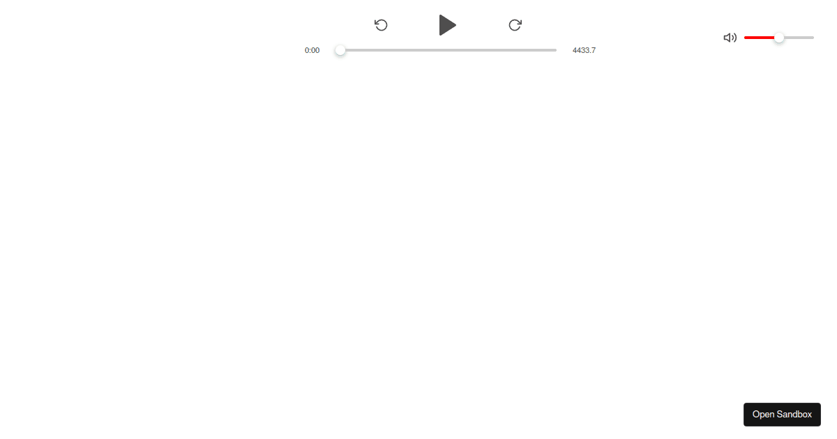 Howler Audio Player - Codesandbox Howler Audio Player - Codesandbox