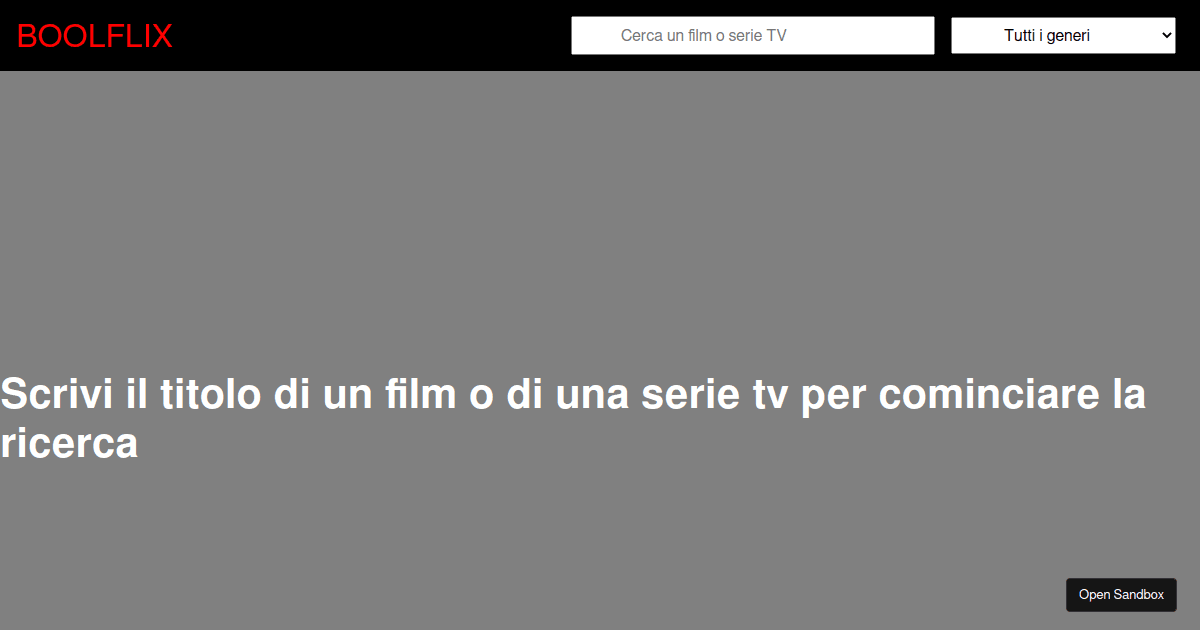 vue-boolflix - Codesandbox