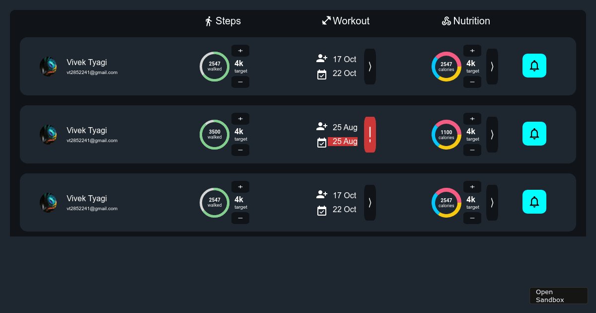 trainer_dashboard - Codesandbox