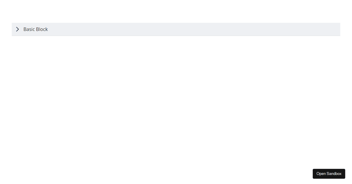 Itwinui React Example Forked Codesandbox