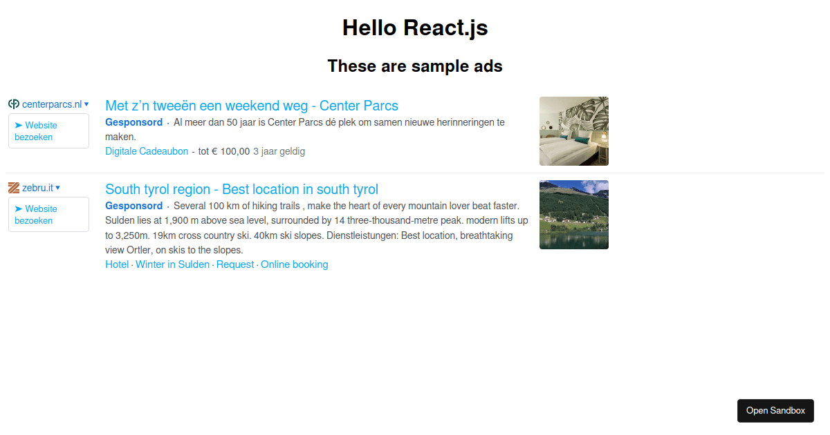 example-react-google-ads - Codesandbox