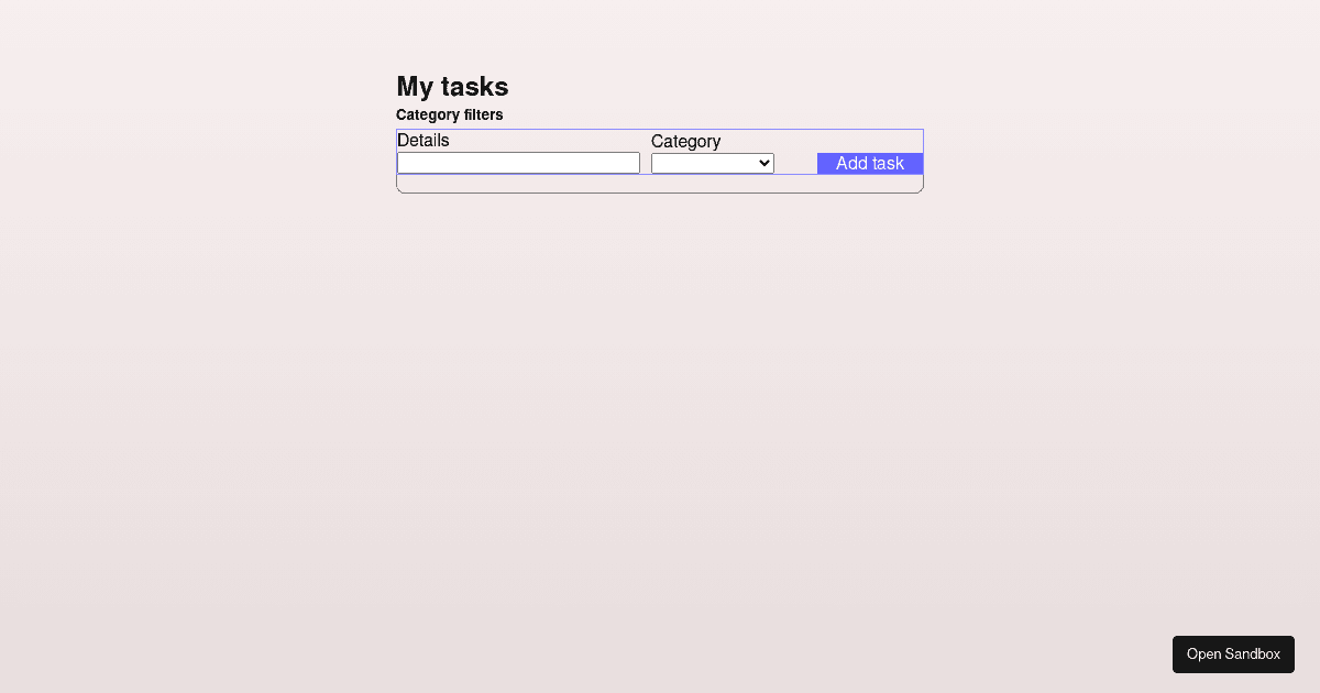 react-hooks-state-events-mini-project - Codesandbox