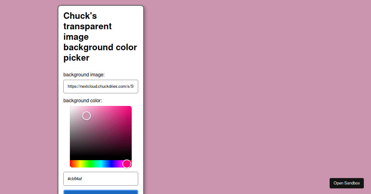 background-color-picker-linked - Codesandbox