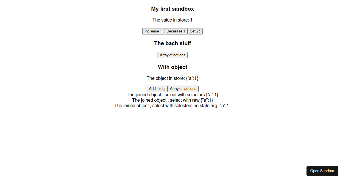 Redux Batch Dispatch Testing Codesandbox