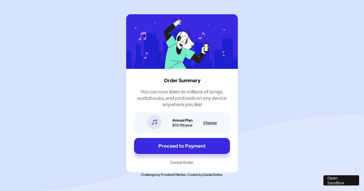 simple-order-summary - Codesandbox