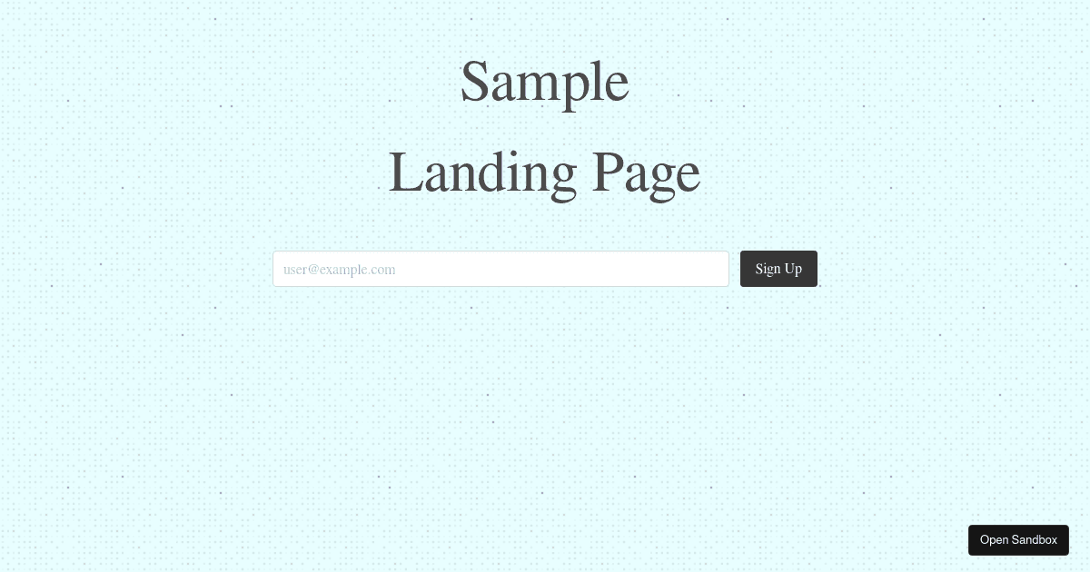 waitinglist-vanilla-js - Codesandbox