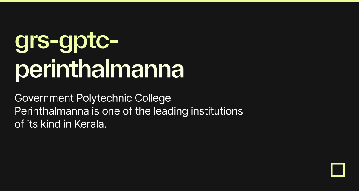 grs-gptc-perinthalmanna - Codesandbox