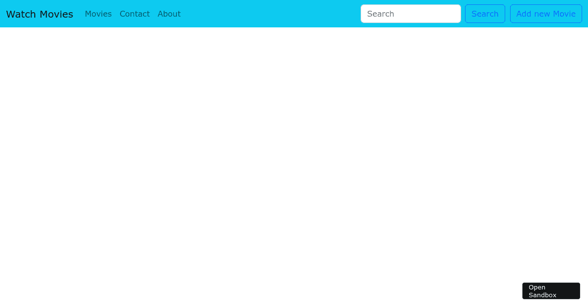 router - Codesandbox