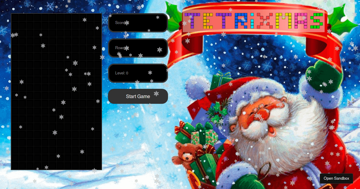 tetris-react - Codesandbox