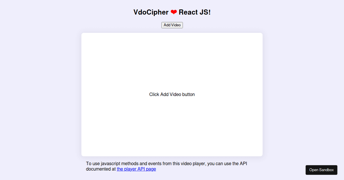 Basic React - Codesandbox