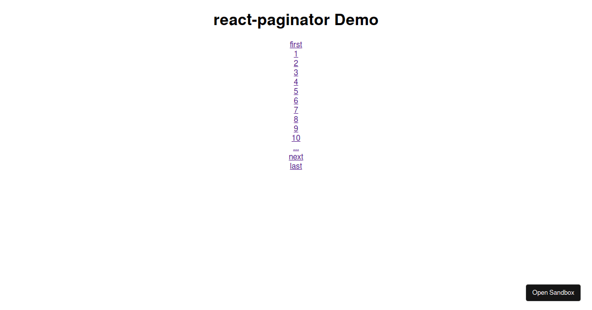 pagination-component - Codesandbox