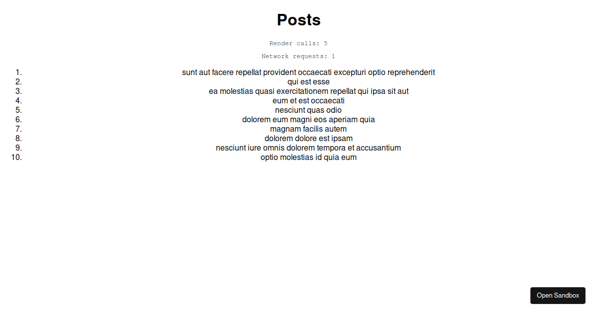 react-query-basic - Codesandbox