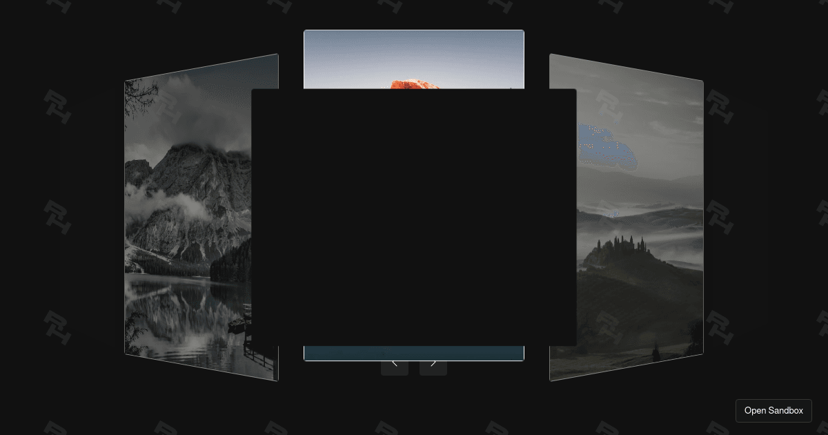 Slider - Codesandbox