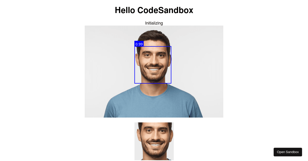 face-api - Codesandbox