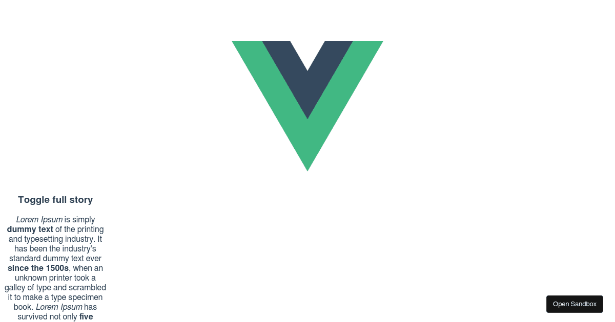 Vue Template (forked) - Codesandbox