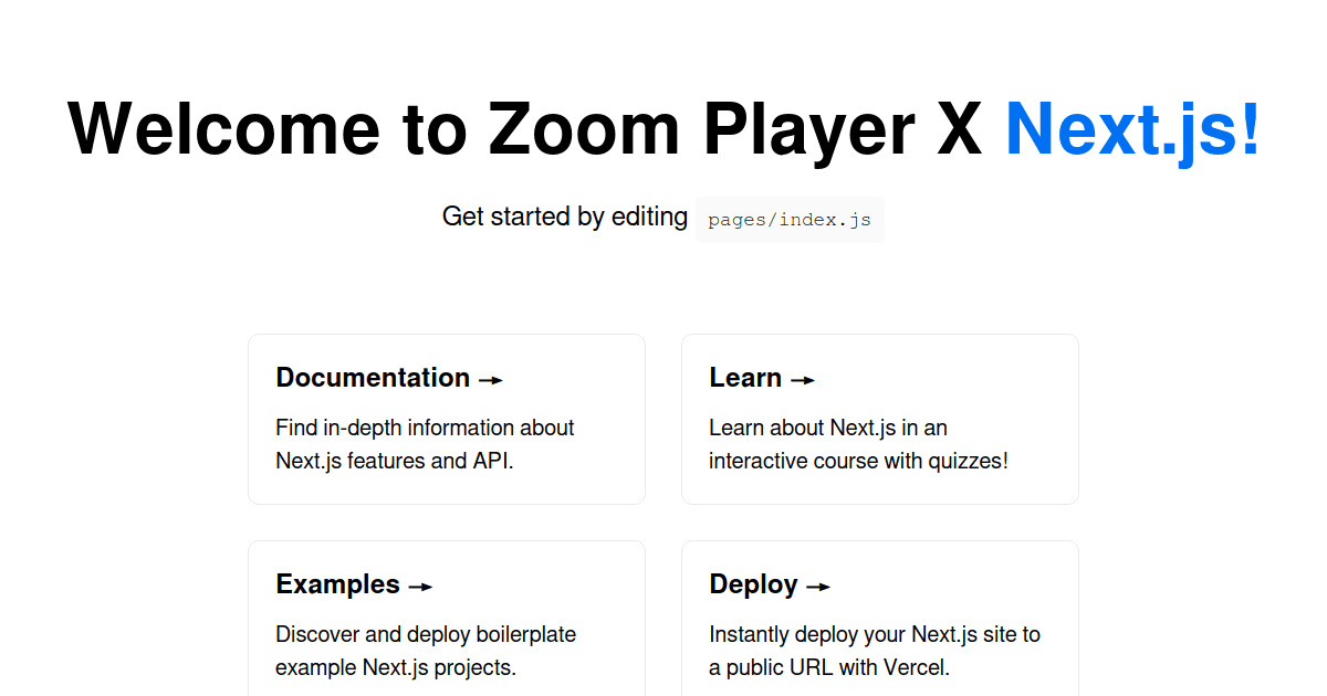zoom-player - Codesandbox