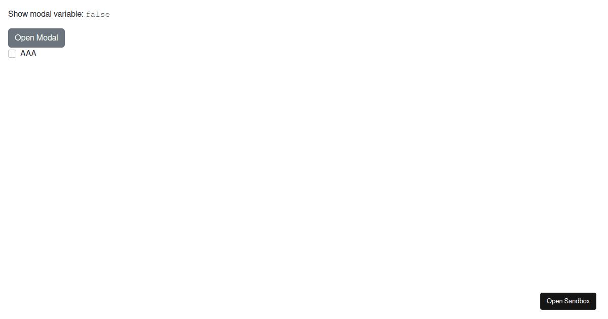Bootstrap Vue Next Modal Close Bug On Esc Key Forked Codesandbox