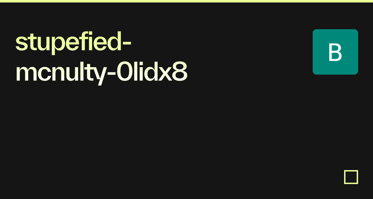 stupefied-mcnulty-0lidx8 - Codesandbox