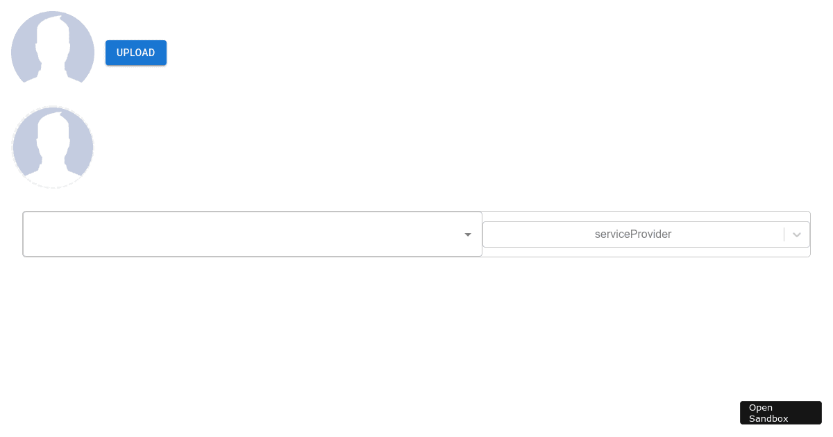 React Dropzone Avatar Editor Demo Codesandbox