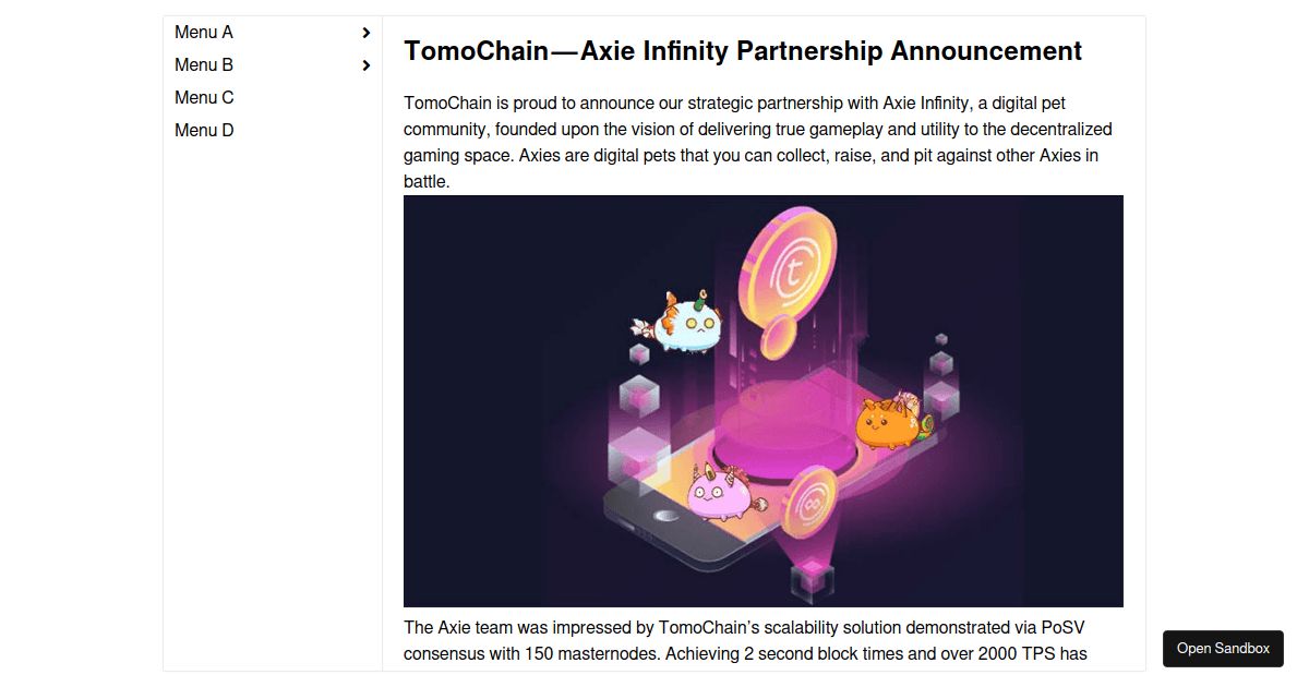 tree-menu - Codesandbox