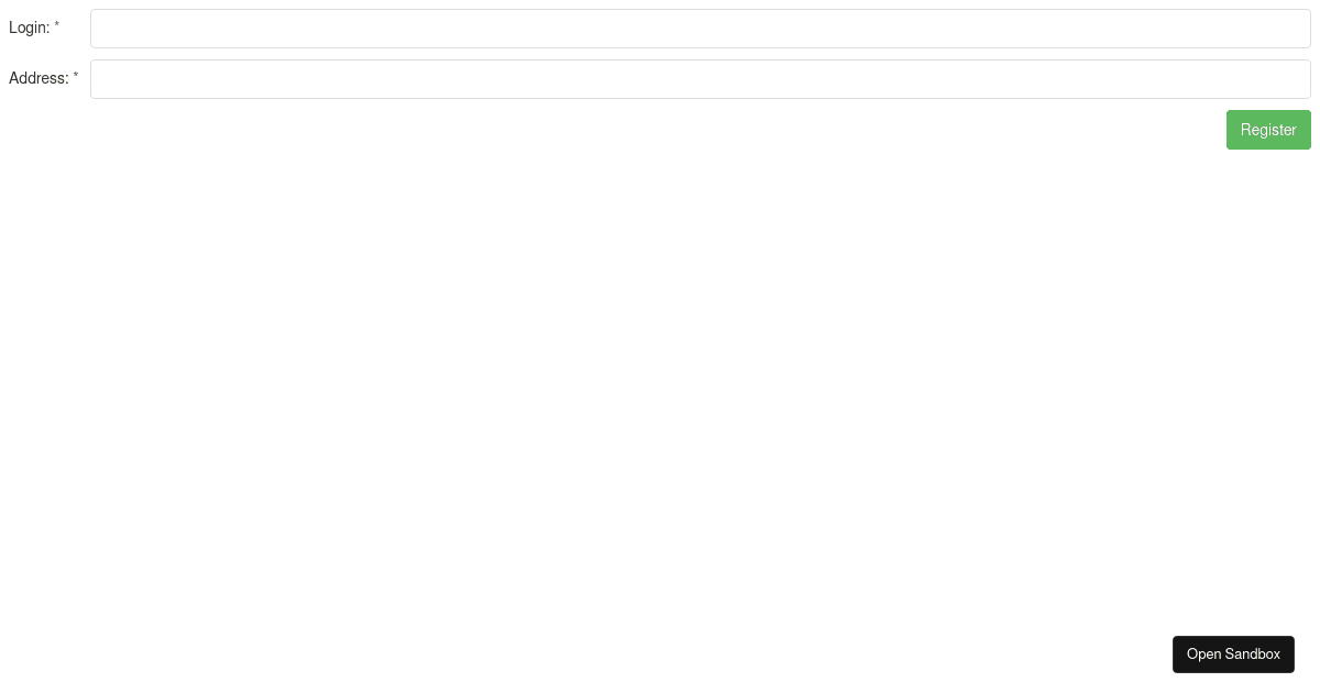 Validation - DevExtreme Form - Codesandbox