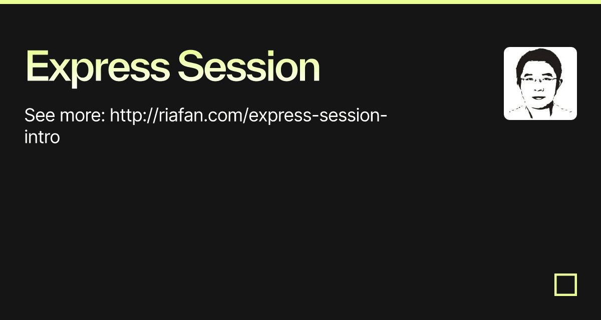 Express Session - Codesandbox