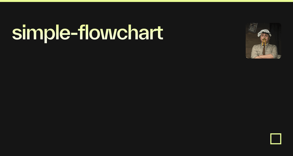 simple-flowchart - Codesandbox