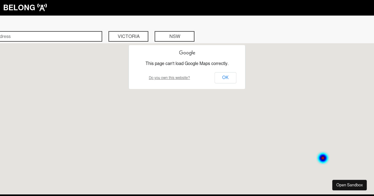 heatmap google maps (forked) - Codesandbox