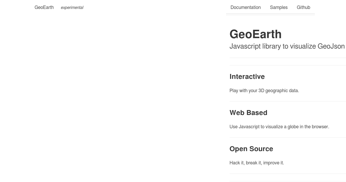 geoearth - Codesandbox