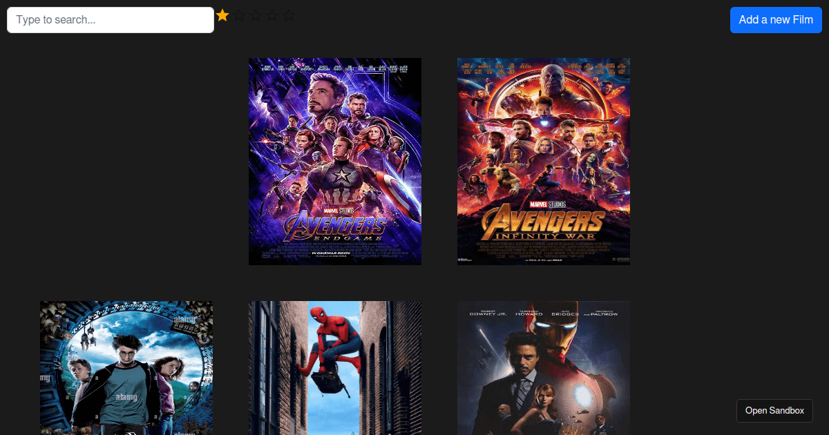 movie-app - Codesandbox