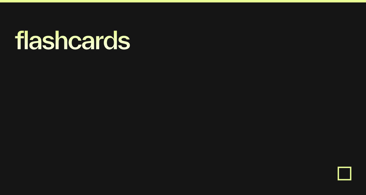 flashcards - Codesandbox