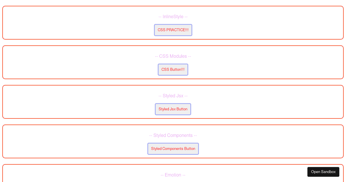 Nyaafreereact Css Practice Codesandbox