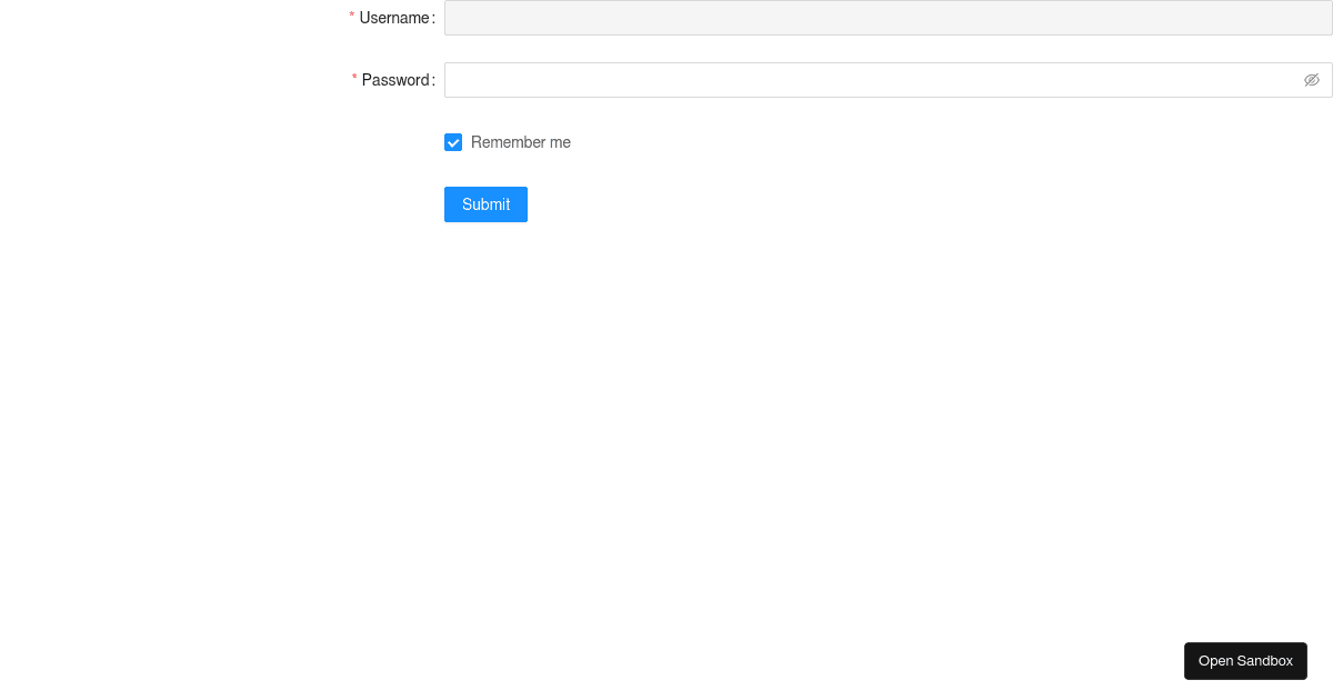 antd reproduction template - Codesandbox