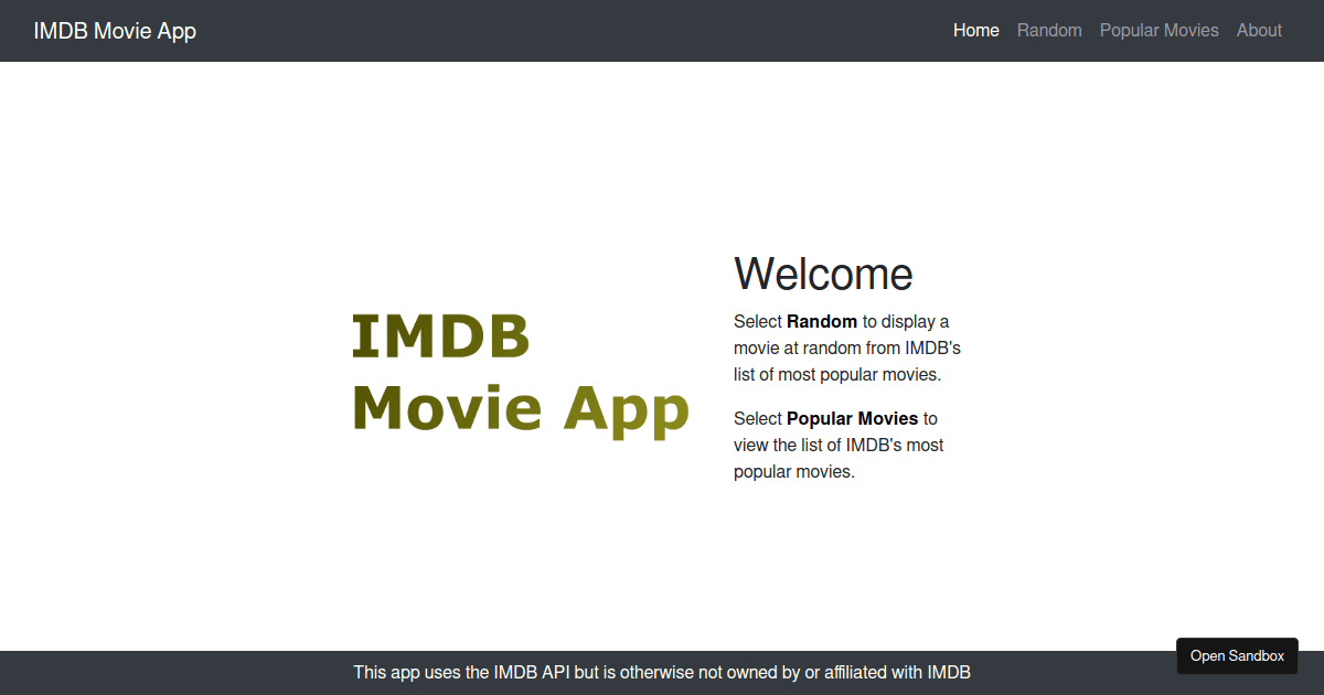 imdb_movie_app - Codesandbox
