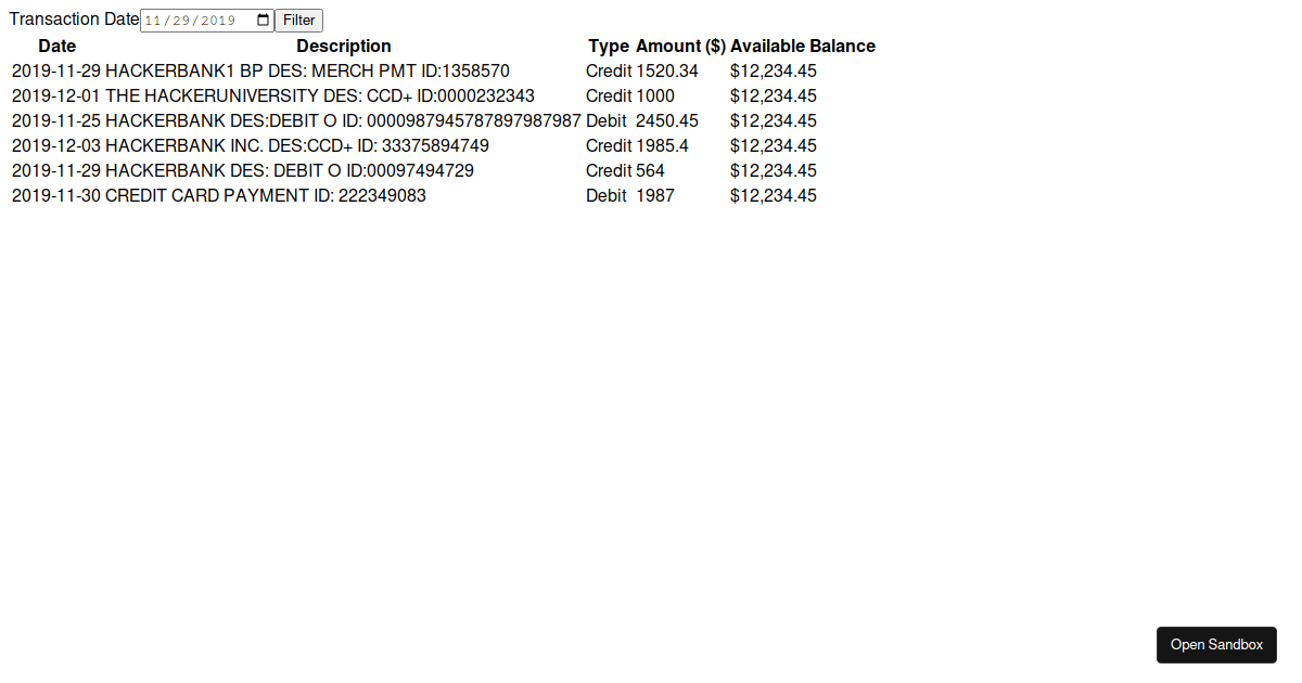 BANK Working version(Edited) - Codesandbox