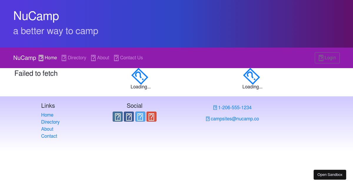 Codyl/react-camp - Codesandbox