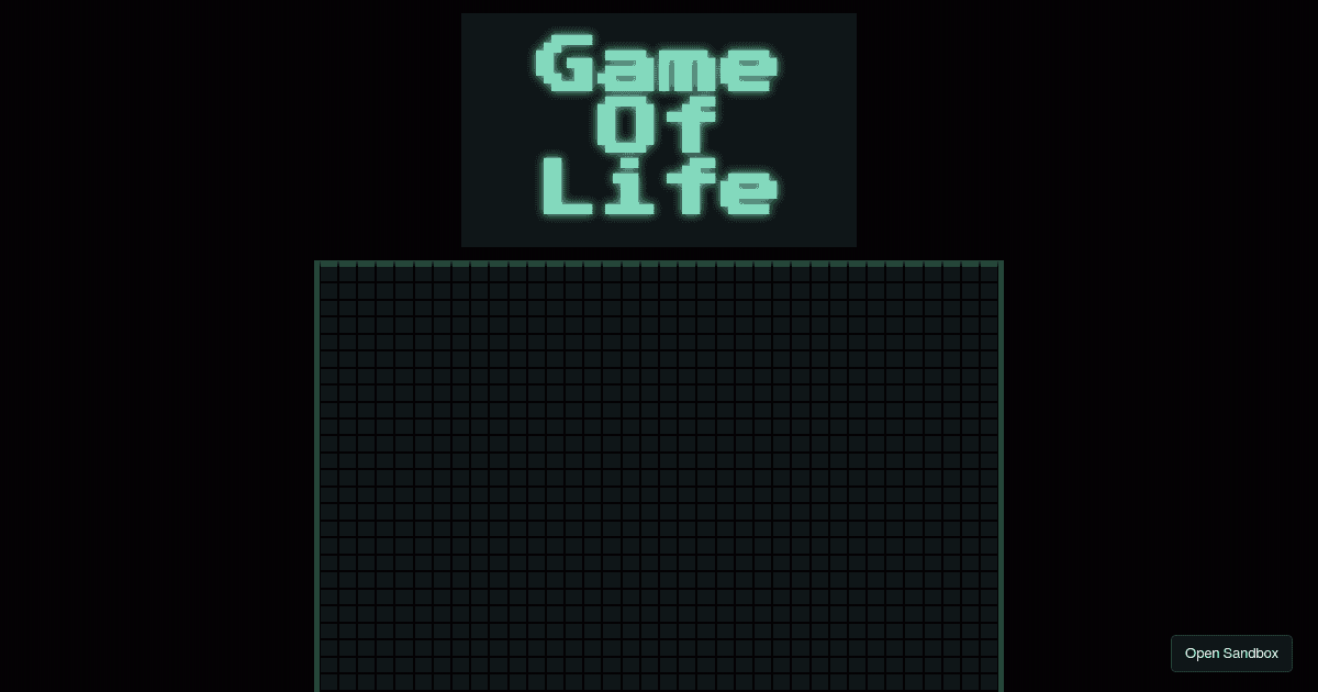 Game-Of-Life - Codesandbox