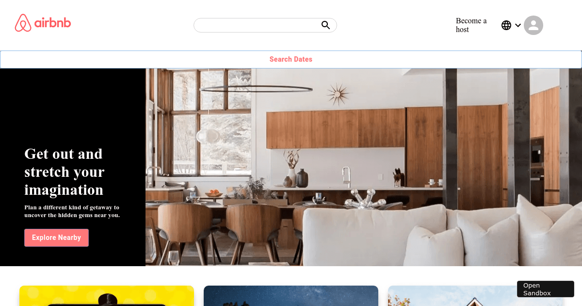 airbnb-clone - Codesandbox